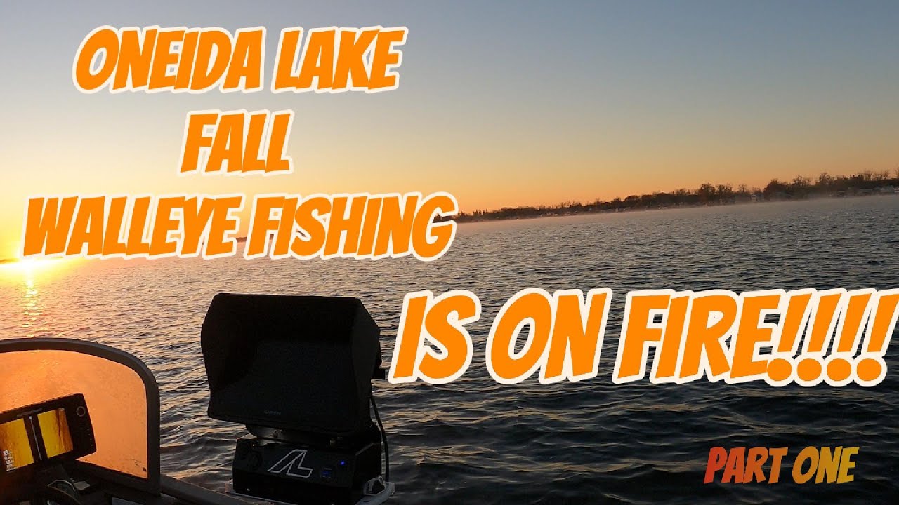 Oneida Lake Fishing Fall Walleye - YouTube