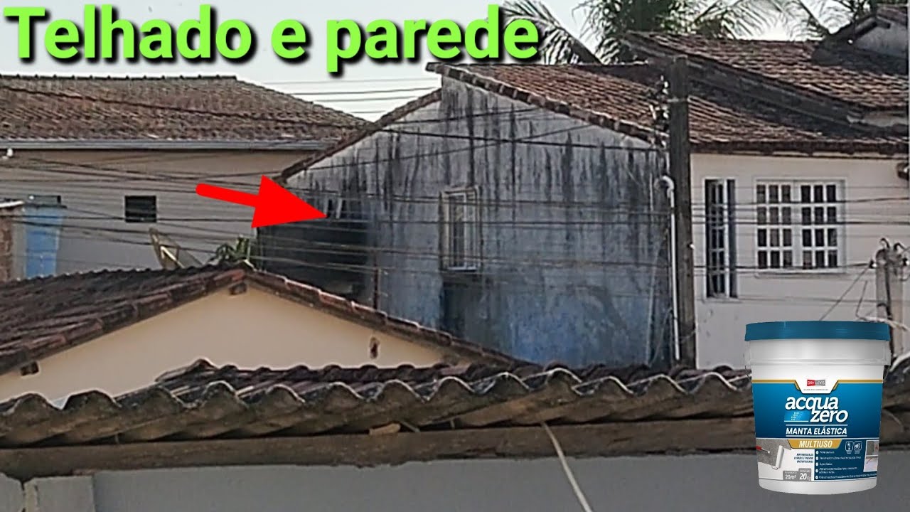 Fácil proteger parede batida de chuva ! - YouTube