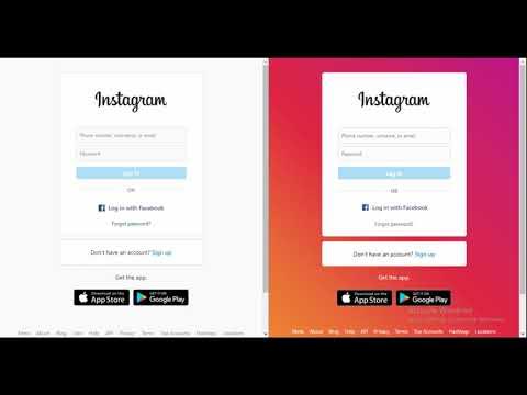 Cloning Instagram Login Page for fun #Notalking - YouTube