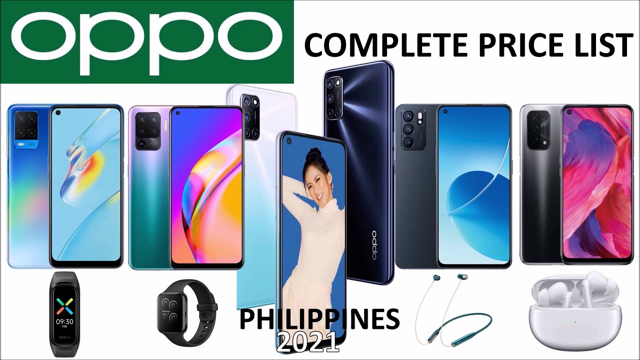 Oppo Price List in Philippines 2021 | Oppo Reno 6 pro | Oppo a54 | Oppo ...