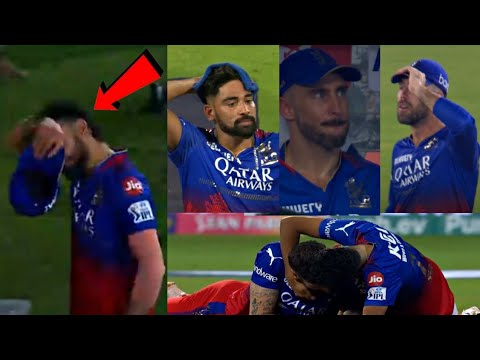 Kohli, Siraj , RCB players crying after getting eliminated from ...