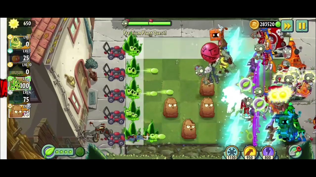 PvZ 2 | Premium Plant Quest Sept 2023 Try Out Solar Sage Level 5 End ...