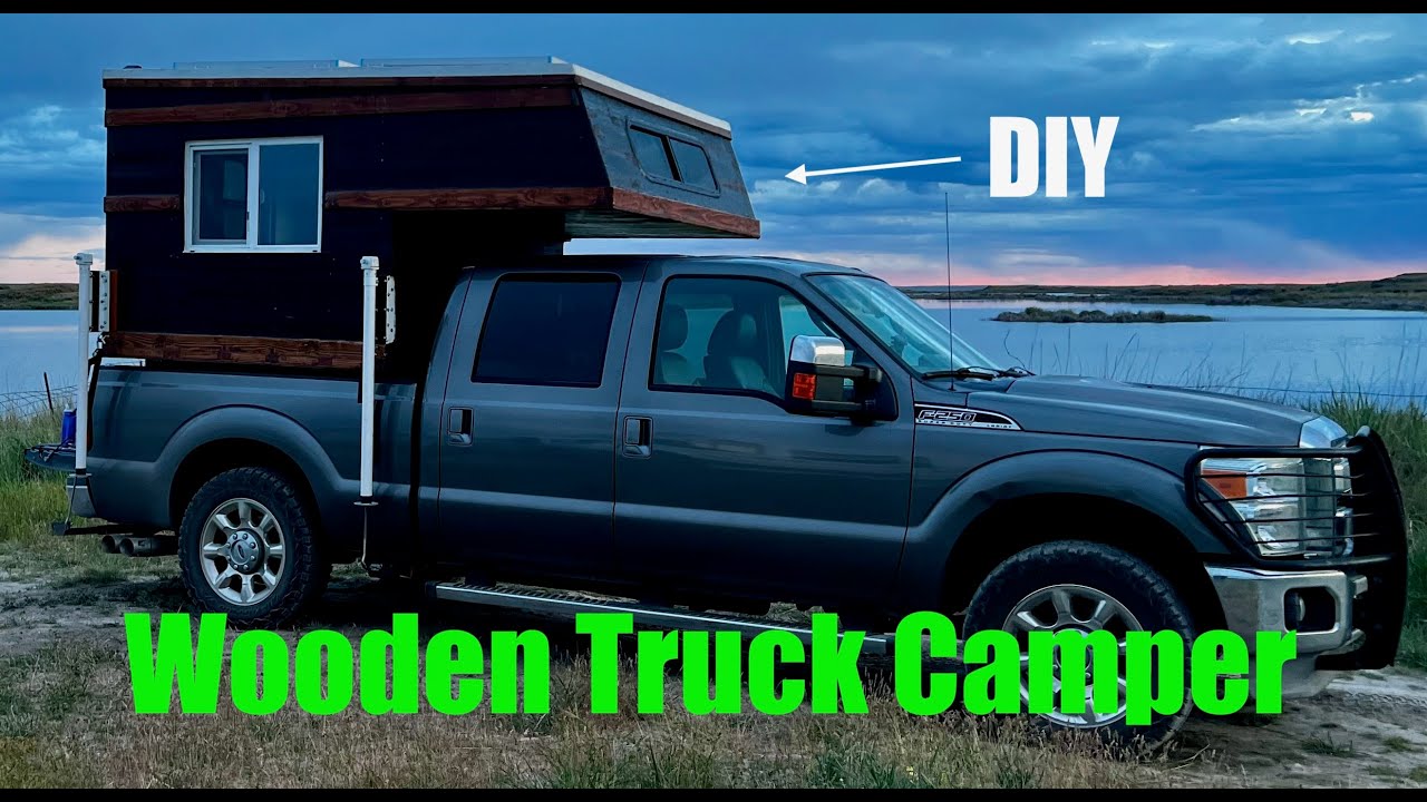 Building a wooden truck camper for my F250 - YouTube