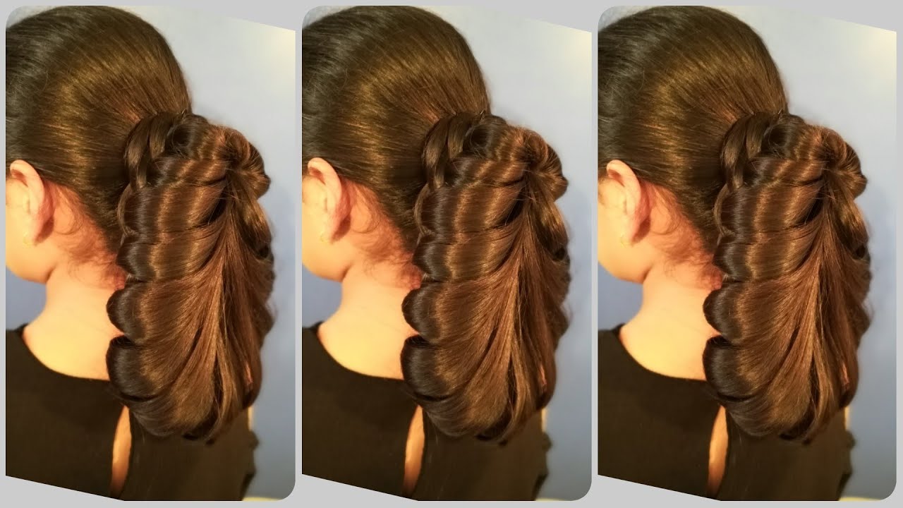 Easy to Learn Hairstyle Tutorial for Girls & Women - YouTube