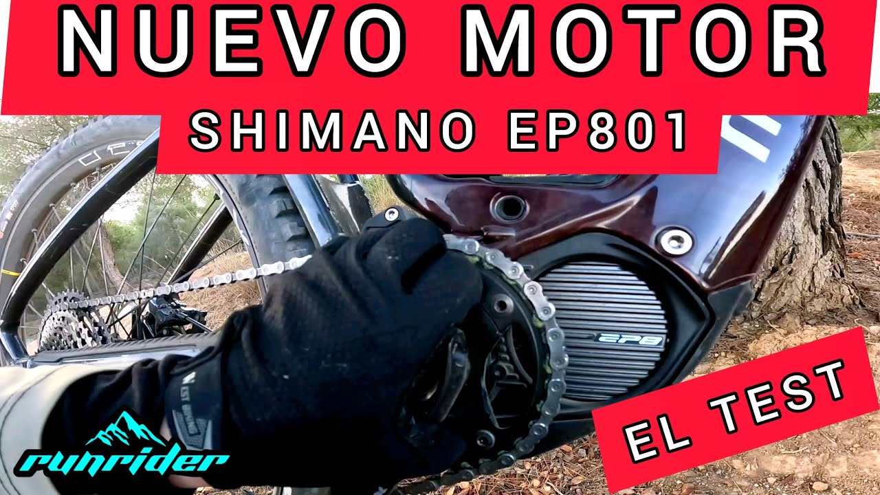 SHIMANO EP801 EL TEST DE ESTE NUEVO MOTOR DE eBIKE - YouTube