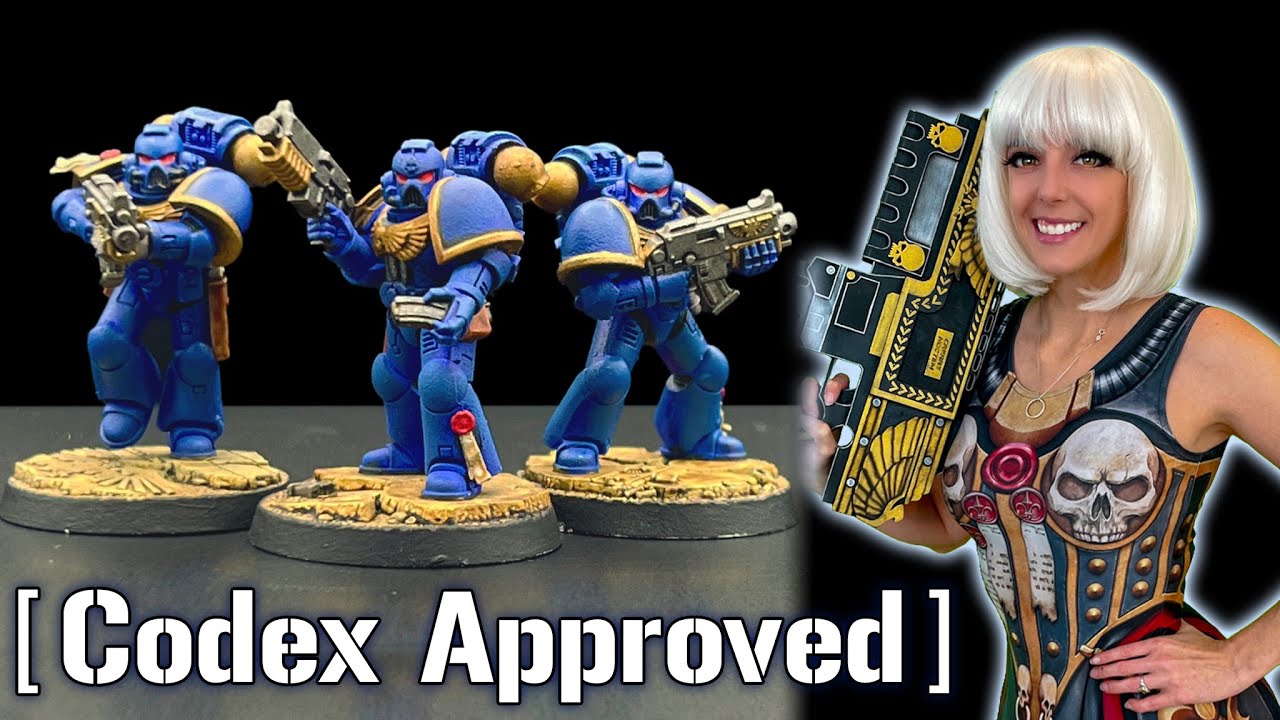 Ultramarine Space Marines Mini Painting Guide | Warhammer 40k Tutorial ...