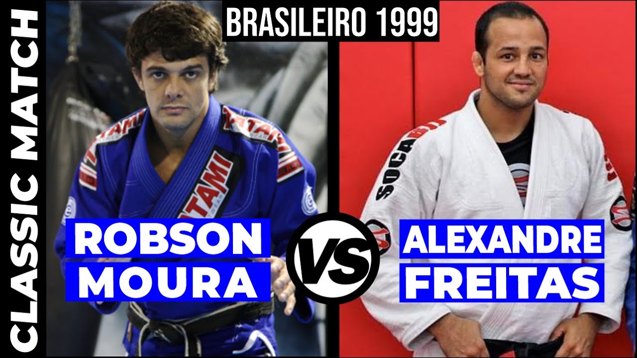 OLD SCHOOL BJJ MATCH: Robson Moura vs Alexandre “Soca” Freitas Jiu ...