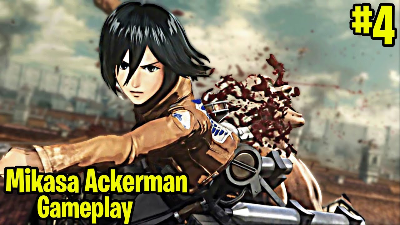 Attack on Titan: No Eren? No Problem! Mikasa Takes Charge! - YouTube