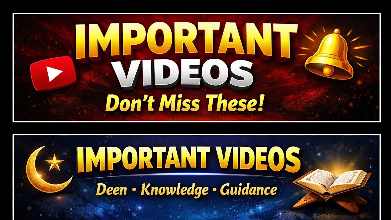 Top 3 Important videos don't Miss these - YouTube