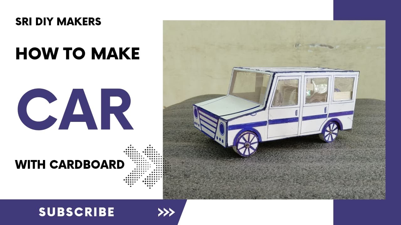 How To Make CAR With Cardboard Car Toy Crafting Ideas school how-to-make-car-with-cardboard-car-toy-crafting-ideas-school