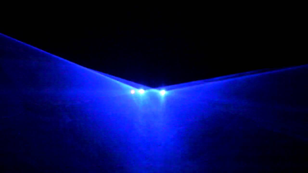 Z Lighting - Dual Blue Laser (HD) - YouTube