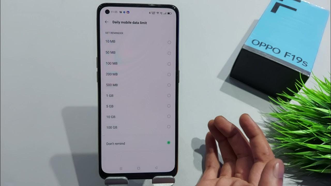 How to set daily data limit in oppo f19s,Data limit,oppo f17 pro me daily data limit kaise ...