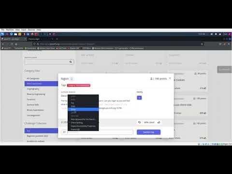 logon | picoCTF - Web Exploitation - YouTube