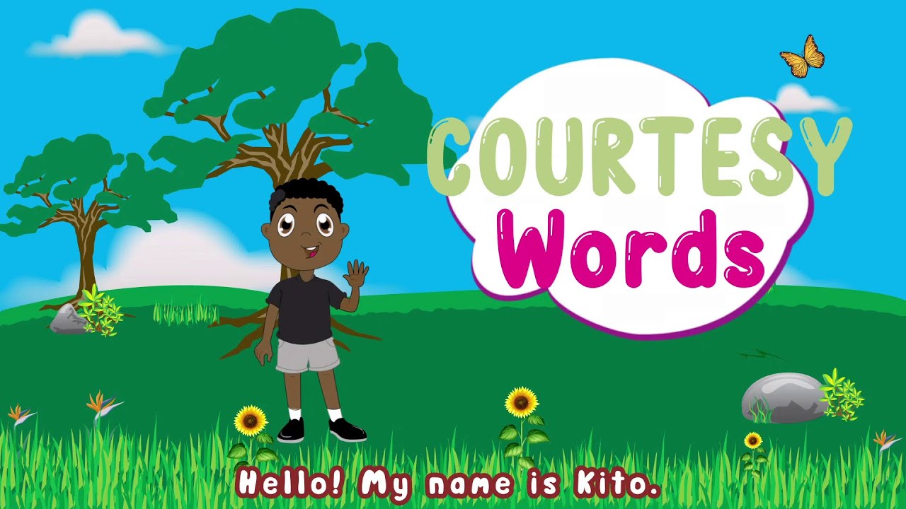 Learn Courtesy Words - YouTube