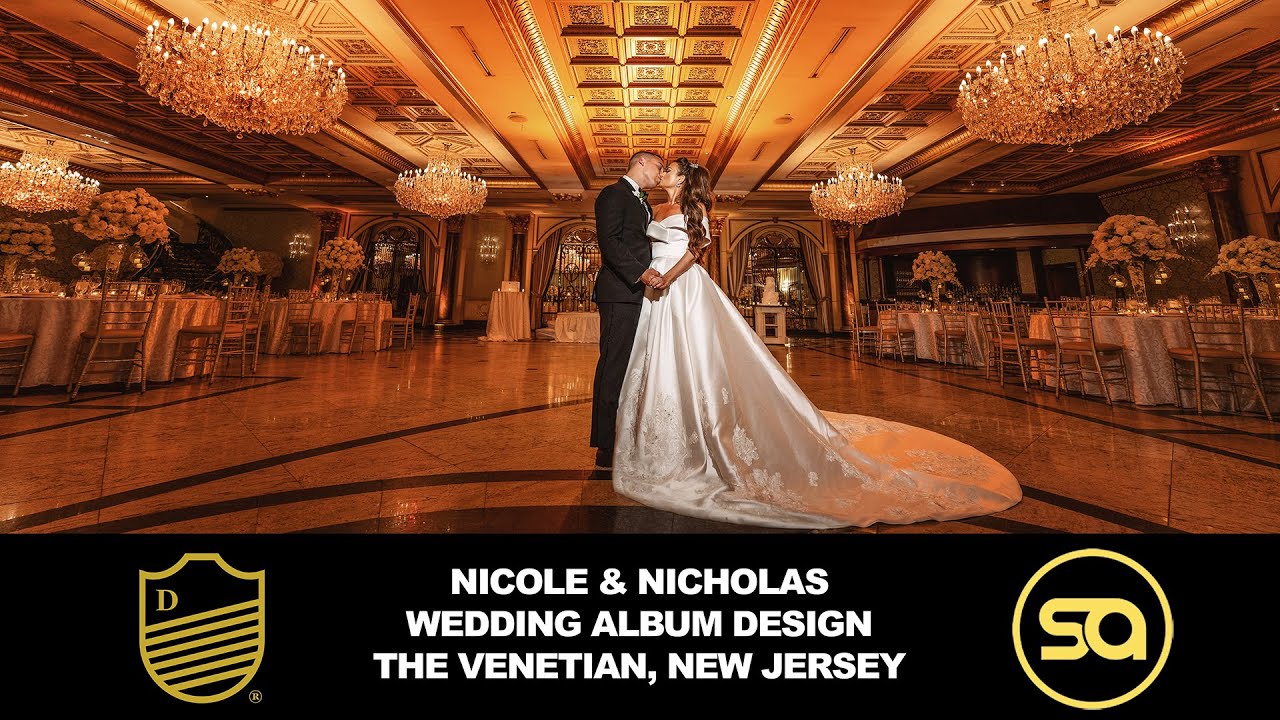 A Beautifully Designed Wedding Album featuring Nicole & Nicholas at The ...