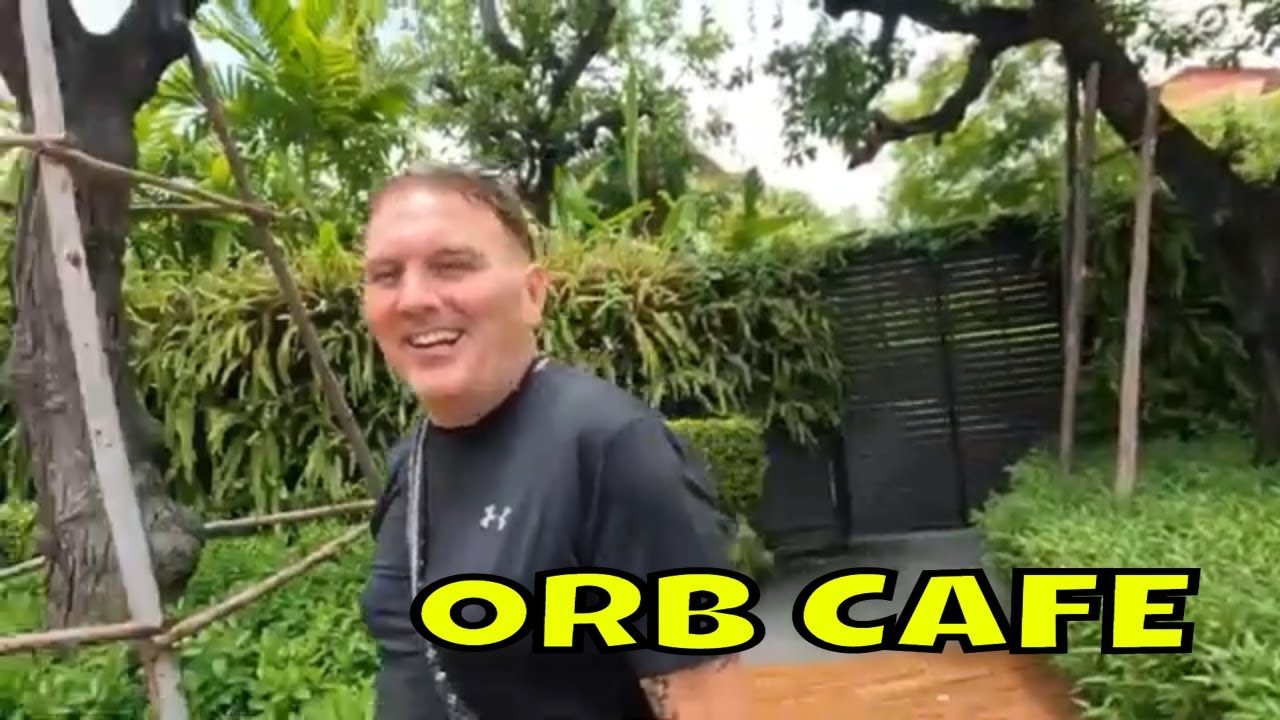 ORB CAFE on a hot hot day RAMEN NOODLES - YouTube