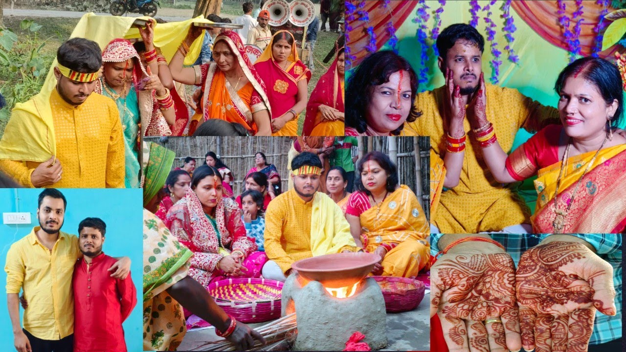 Matkor , Kaasha Kutai & sangeet | Mithun weds Jaya | Wedding Rituals ...