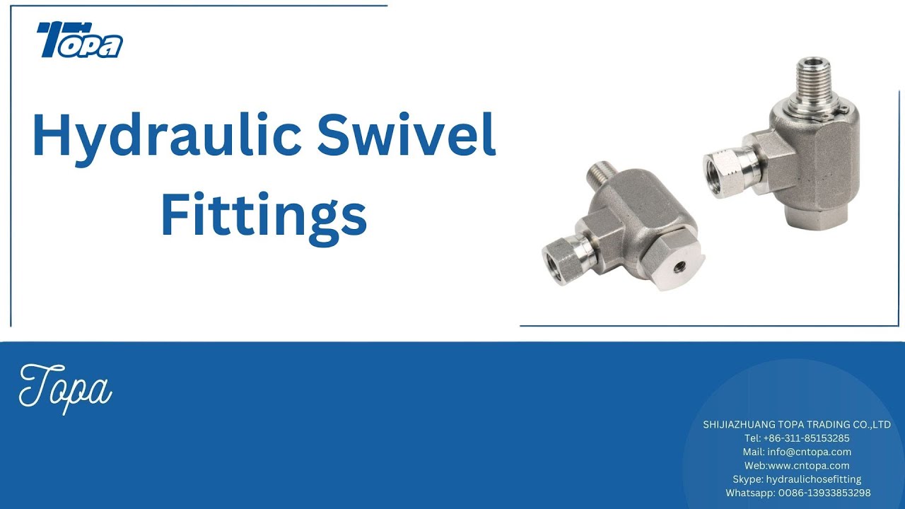 male NPTF to female NPSM swivel fittings - YouTube
