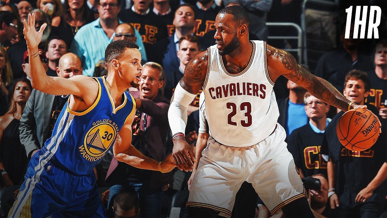 1 Hour Of Lebron James And Stephen Currys Best Postseason Matchup