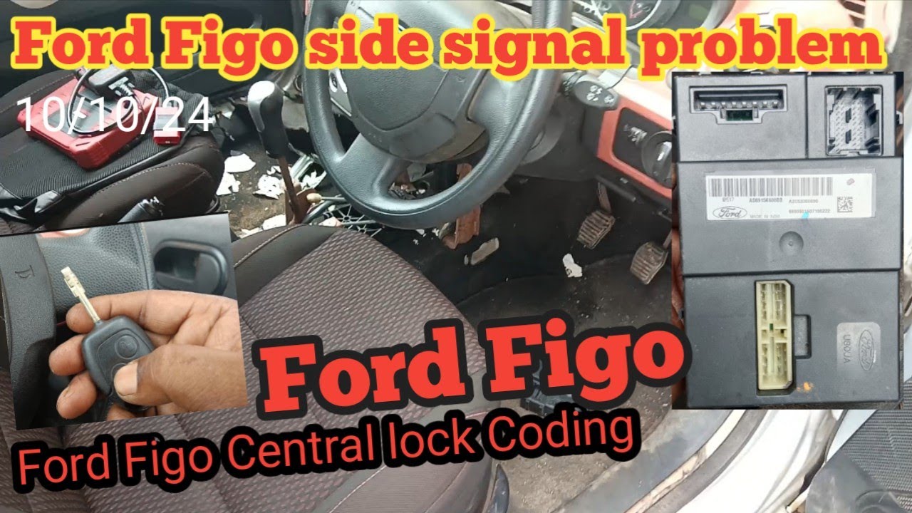 Ford Figo Central lock Remote Coding | Side signal problem ...