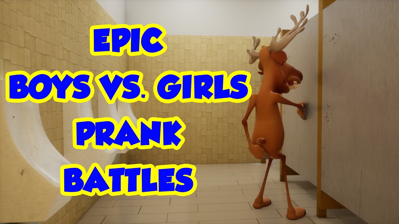 Prankster's Paradise: Hilarious Animation of BOYS and GIRLS Pulling ...