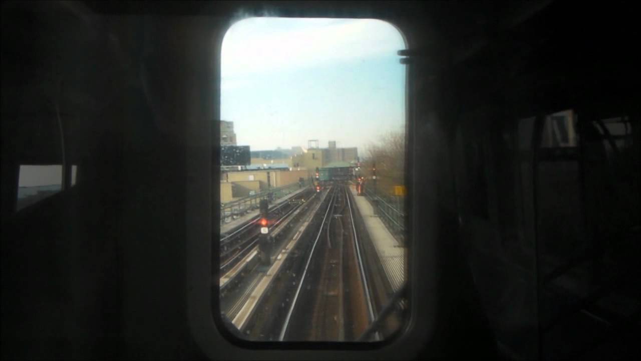 Q Train R160 Cab Ride from Ocean Parkway to Coney Island - YouTube