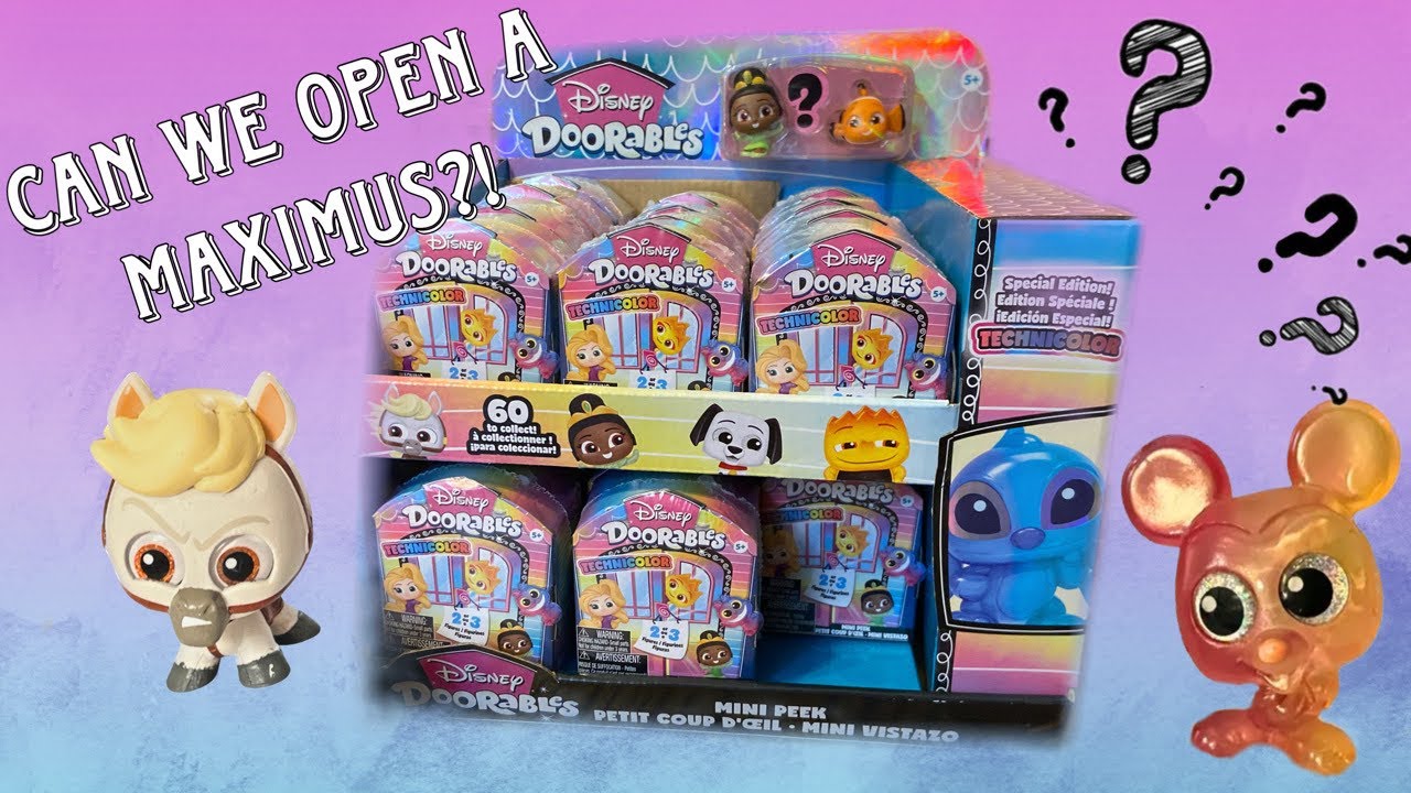 Disney Doorables Series 11 Technicolor Unboxing ALMOST Full Case ...