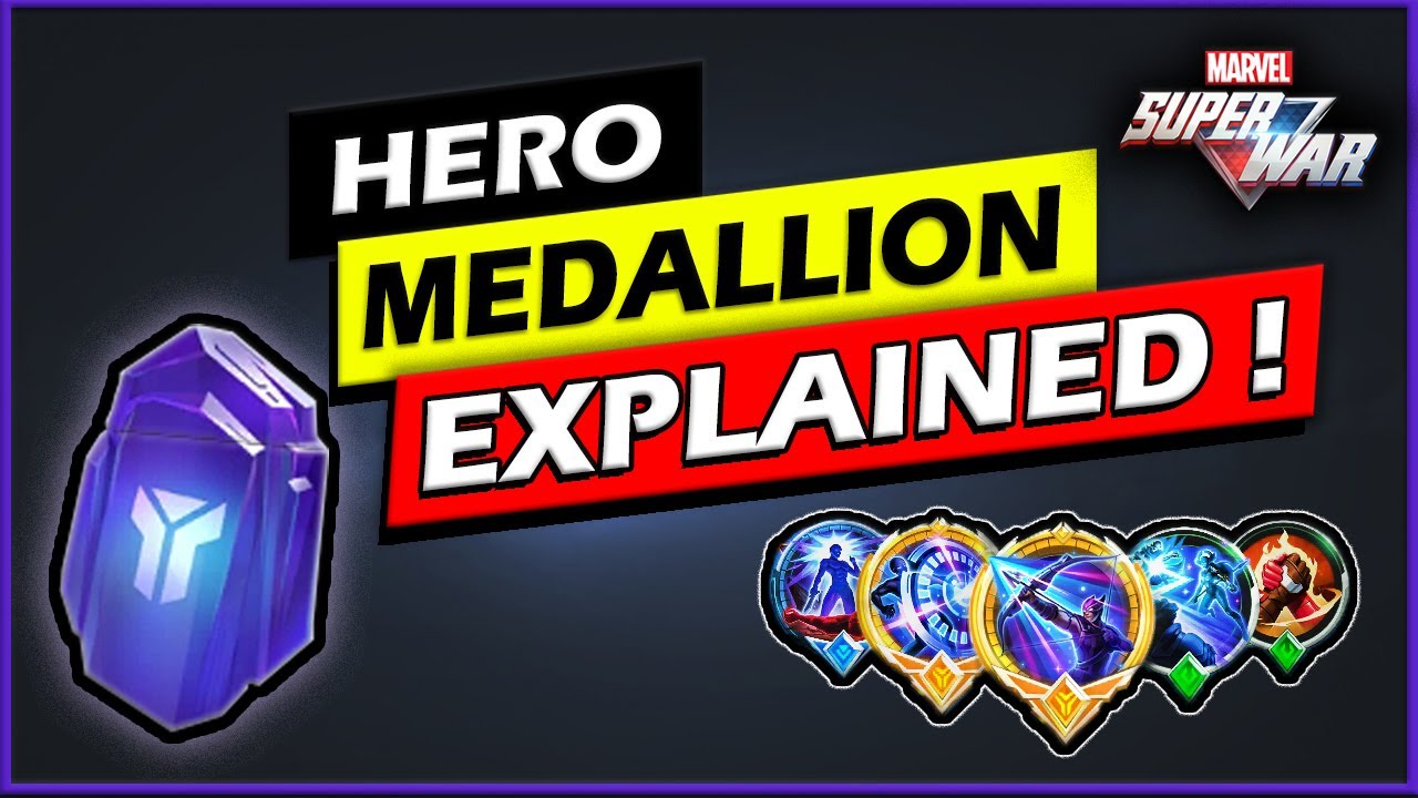 MARVEL Super War : Hero Medallion (EXPLAINED !) - YouTube
