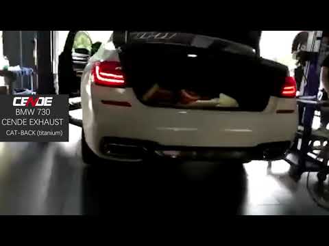 CENDE EXHAUST For bmw730 ( titanium )cat-back