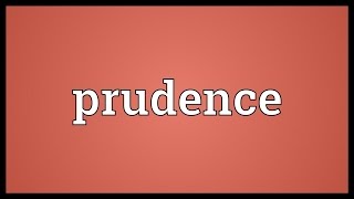 Prudence Word