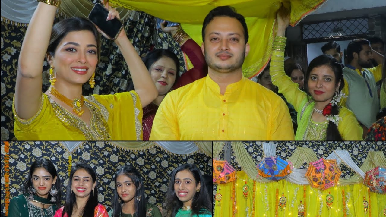 The Haldi Day |Full Haldi Ceremony Video| 25.Nov.2022 Muzeem ki shaadi ...