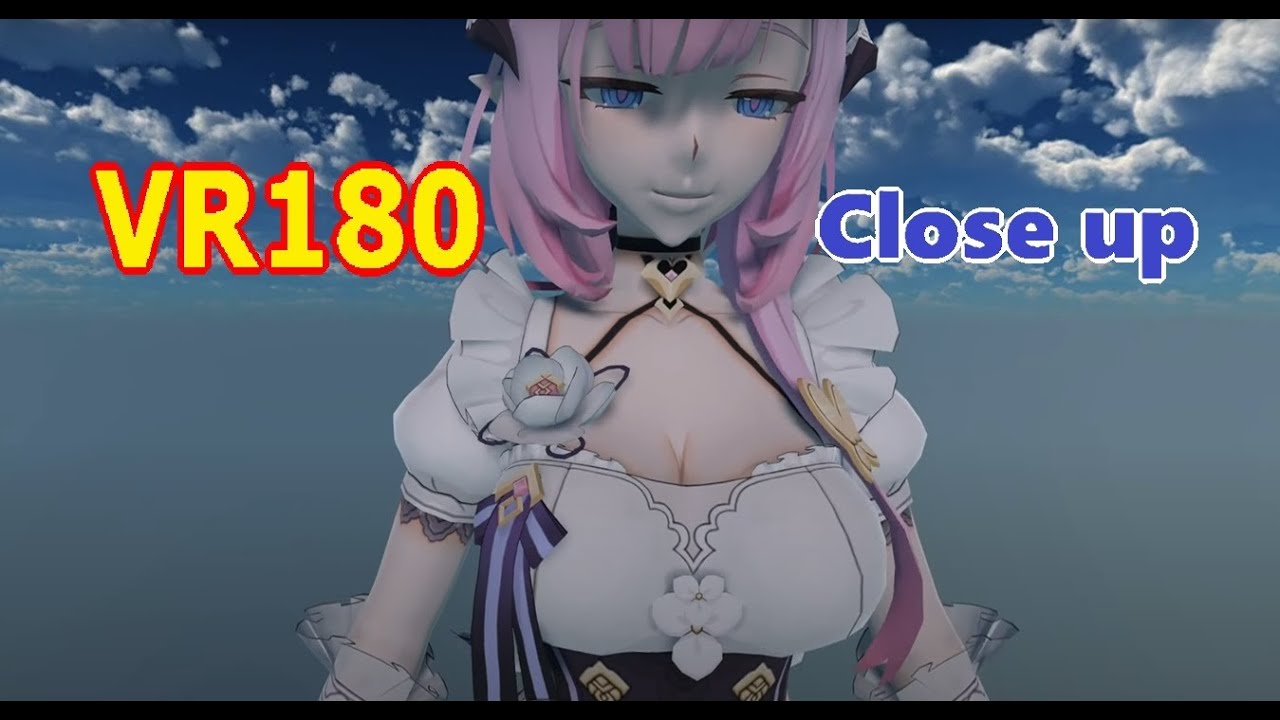【VR180】Elysia ,Close up【DanceXR(MMD) 】 - YouTube
