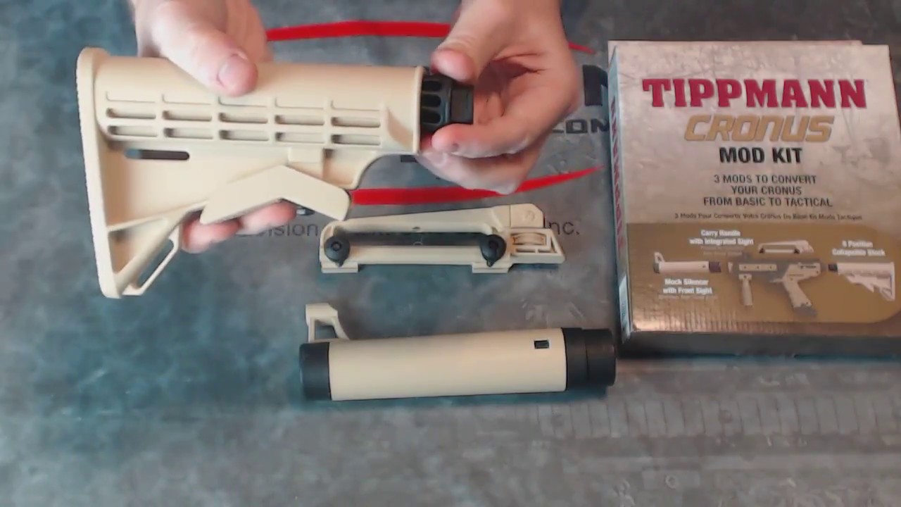 Tippmann Cronus Mod Kit overview - YouTube