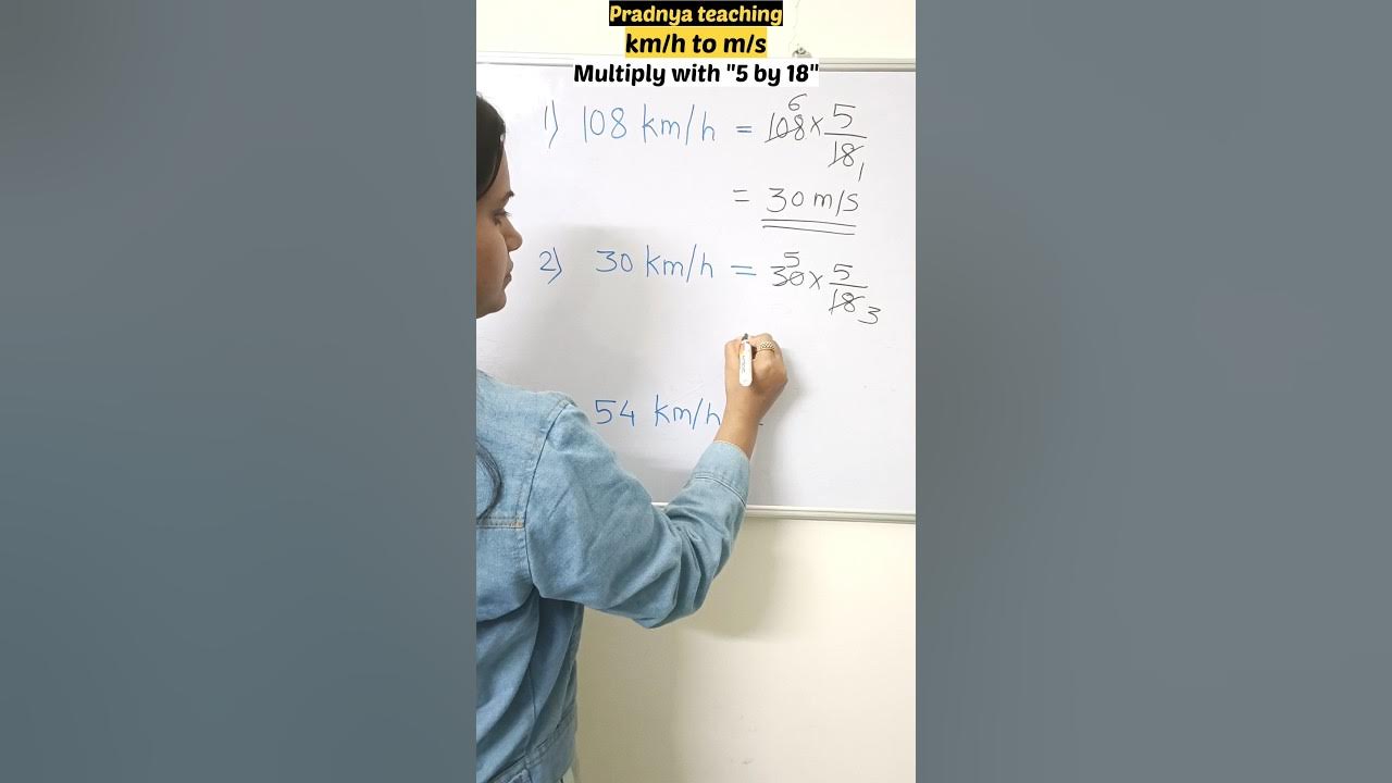 Conversion Of Km h To M s Trick shorts math trending shortsfeed conversion-of-km-h-to-m-s-trick-shorts-math-trending-shortsfeed