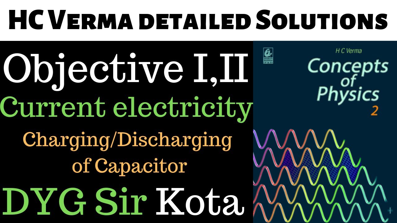 2.Current electricity HC Verma Objectives JEE Main NEET Class 12 - YouTube
