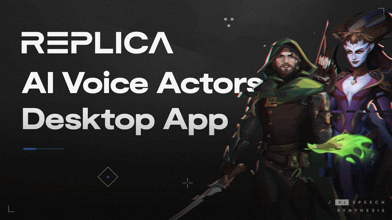 Replica Studios Desktop App Now Available - YouTube