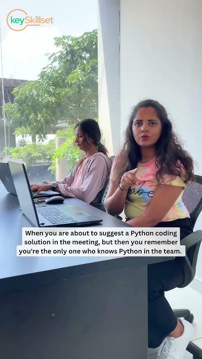When you are the only one who ends up picking up Python Tasks - YouTube