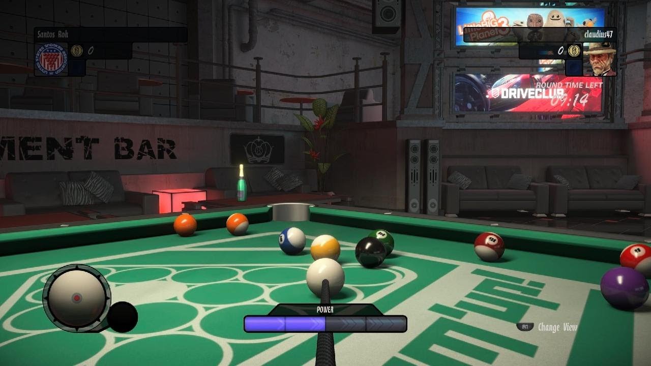 Hustle Kings,US 8-Ball Master against Claudius47,good game. - YouTube
