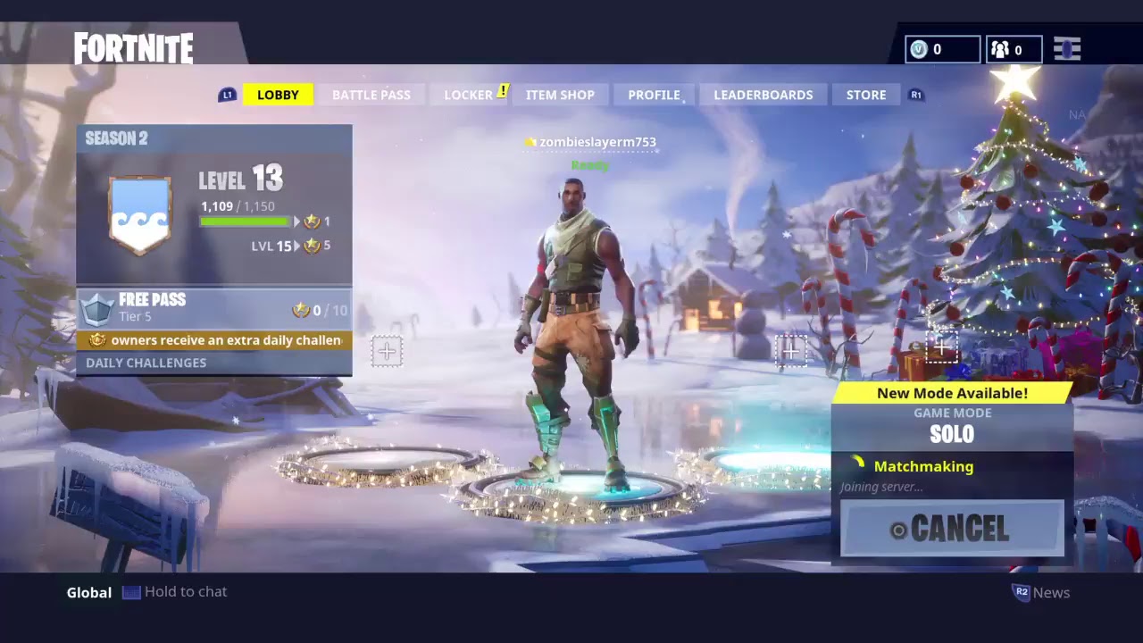 Fortnight building the tallest base - YouTube