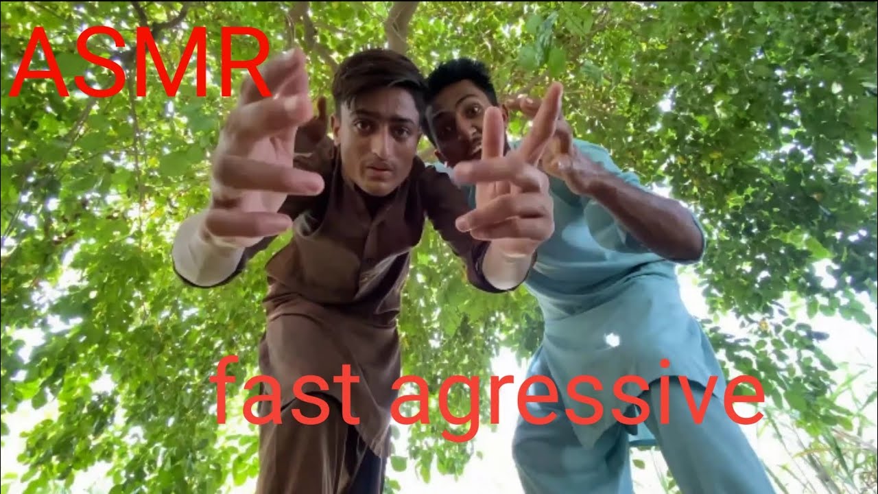 ASMR fast agressive relax sound - YouTube