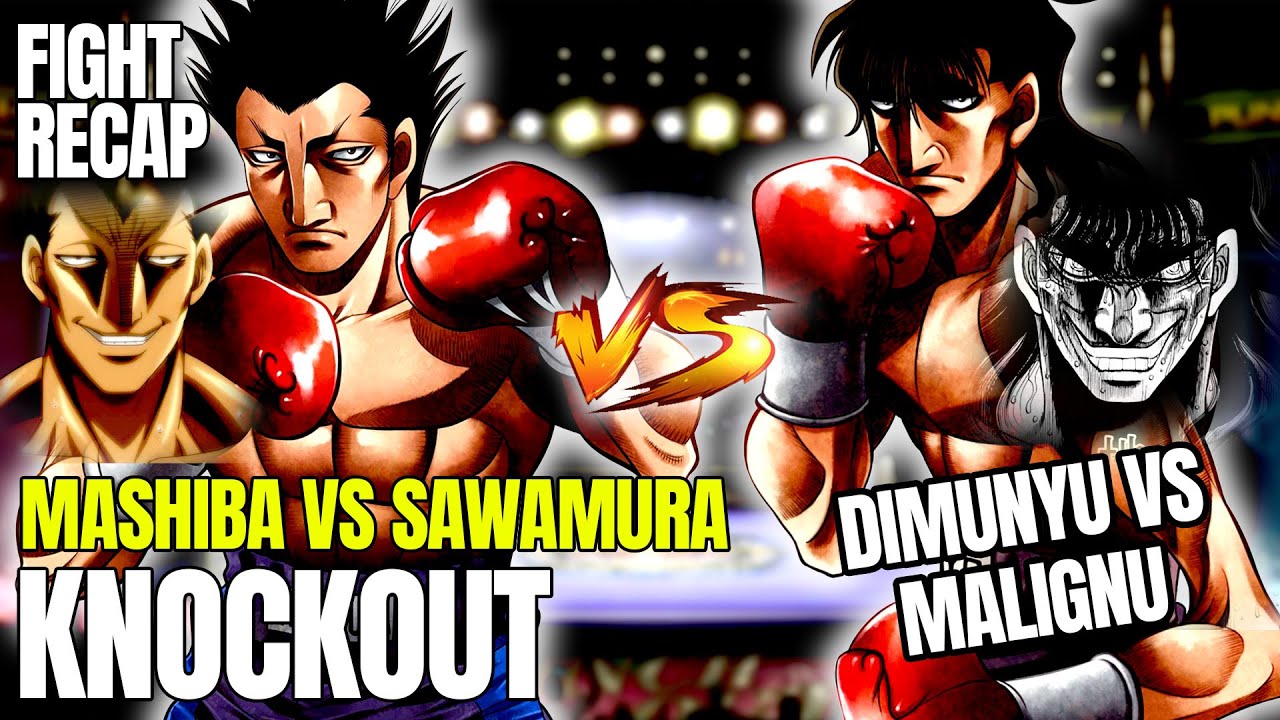 ANG PINAKA MADUMING LABAN SA HAJIME NO IPPO! | KNOCKOUT - RYO MASHIBA ...