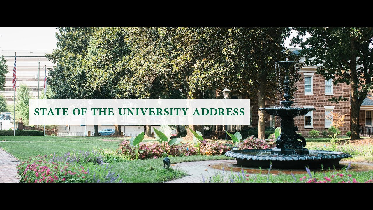 Highlights: 7th Annual State of the University Address - YouTube