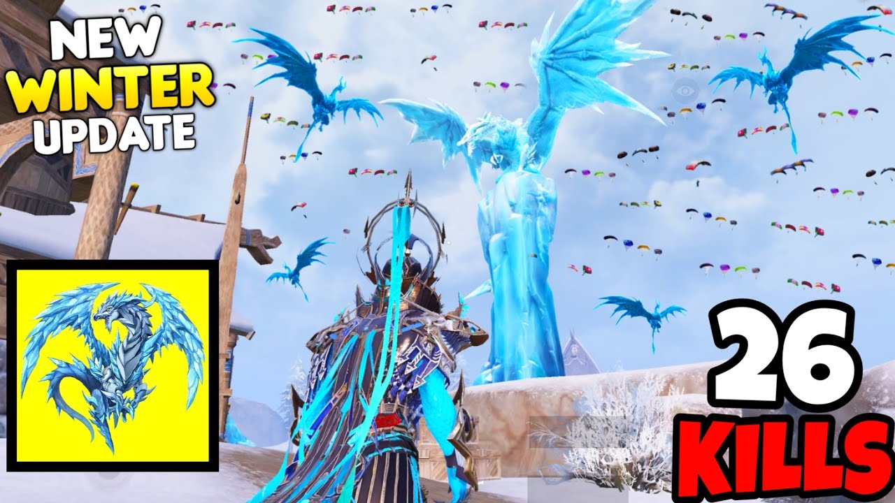 *NEW UPDATE* My First Match in Winter Update BGMI • (26 KILLS) • BGMI ...