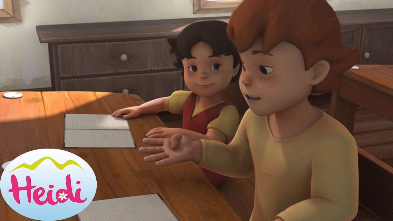 Peter is good at Math! 📐 - Heidi's Adventures Season 1 🗻🌷 - Cartoons ...