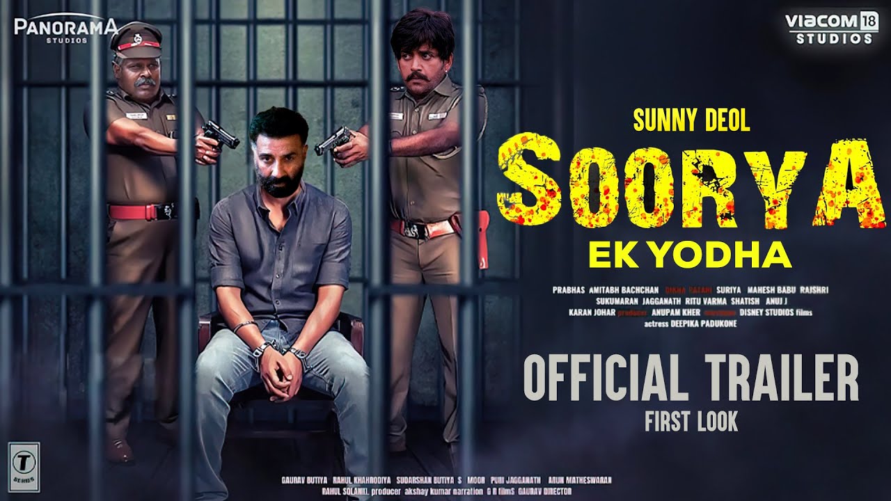 Soorya - Official Teaser | Sunny Deol | Ravi Kishan | Tanushree Chakraborty | Soorya Movie ...