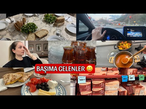 YEMEĞE ANNEME GİTTİM😍KEKİN BAŞINA GELENE BAKIN😬ÜZÜLDÜM😞TELEFON GİTTİ SANDIM‼️ŞOK AKTÜEL✅KAHVALTIM