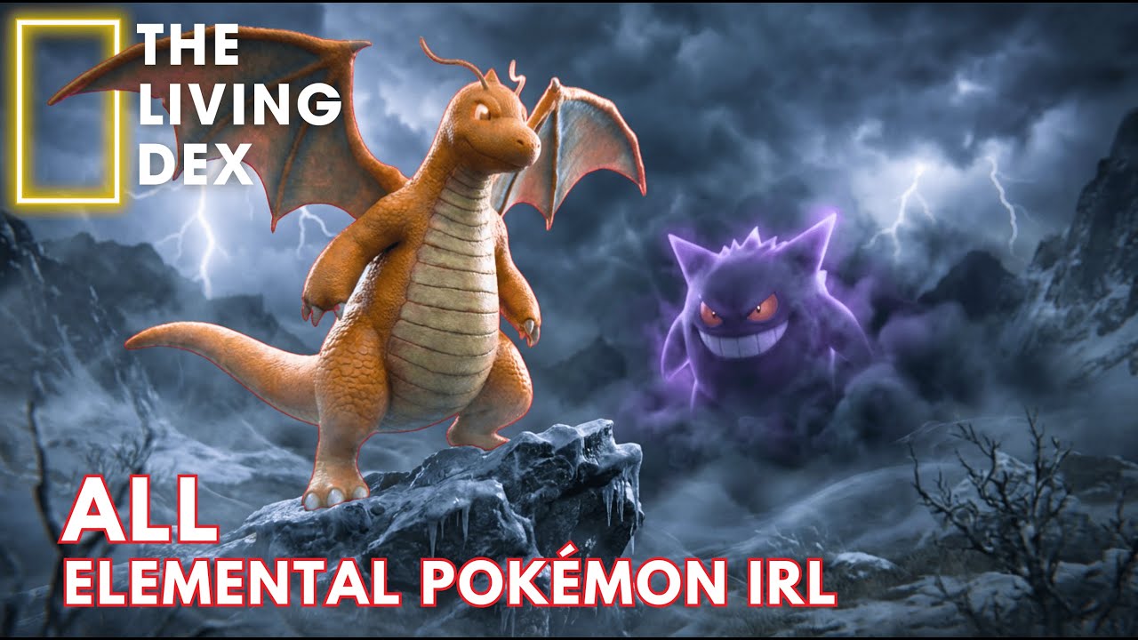 Elemental Pokémon In Real Life (Ice, Fairy, Ghost, Dragon & Electric ...