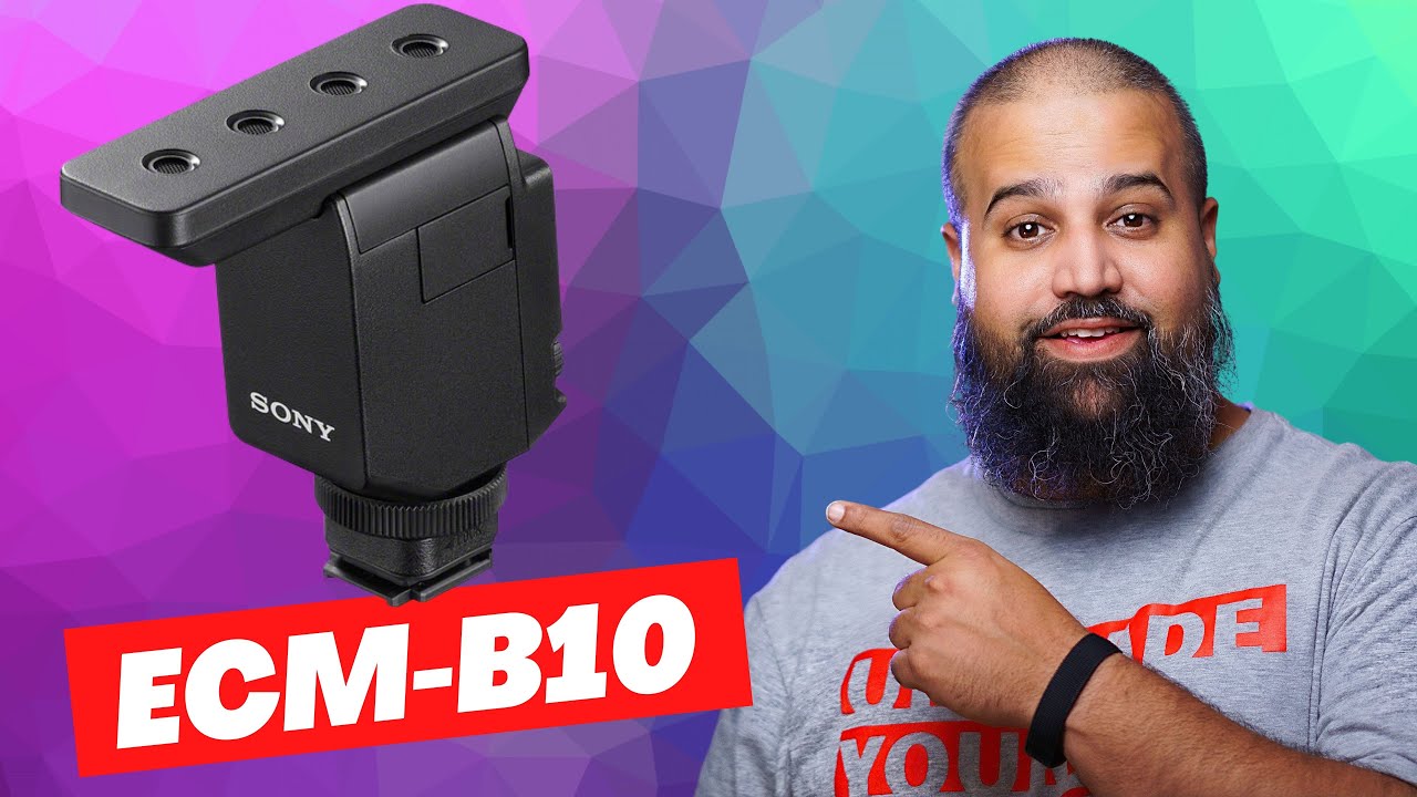 Testing SONY ECM-B10 Microphone - YouTube
