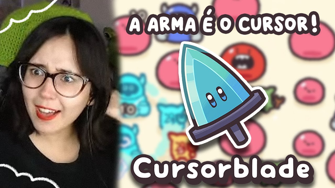 Um Roguelike Onde VOCÊ É O CURSOR! 🎮⚔ Cursorblade - tiemiau | #1 - YouTube