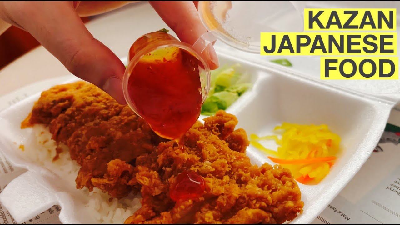 Kazan Japanese Cuisine at Chinatown Complex - Hawker Food - YouTube